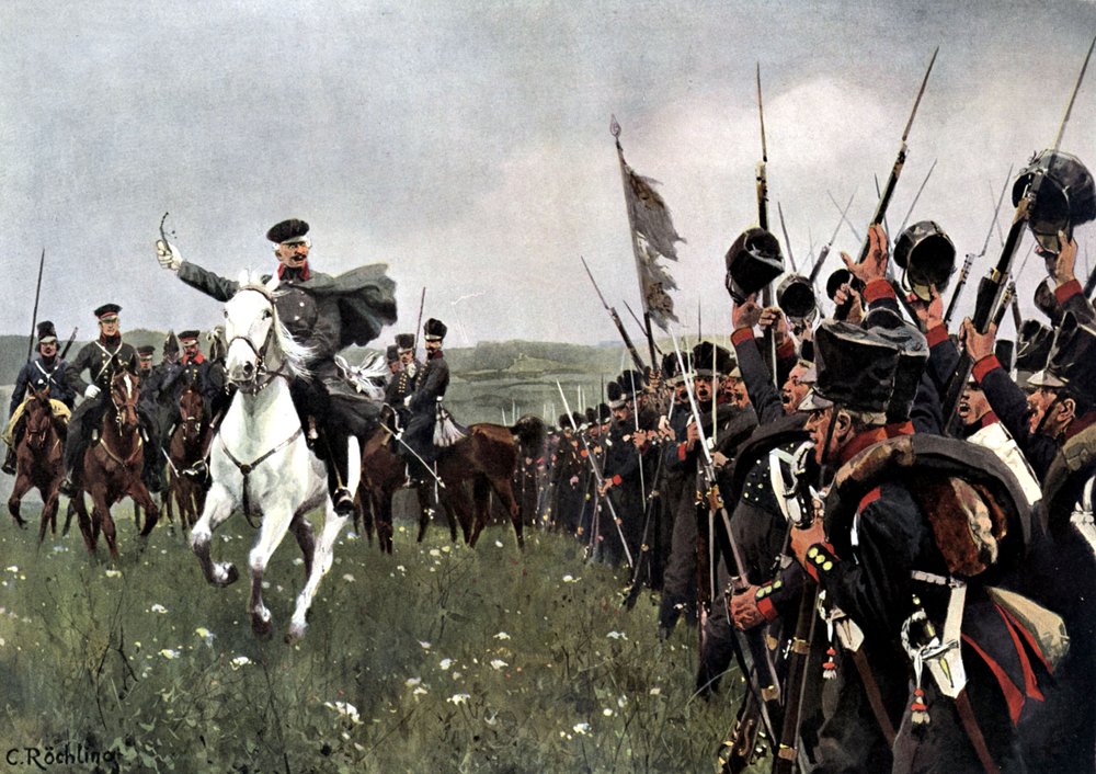 General Blucher before the Battle on the Katzbach August 26th 1813