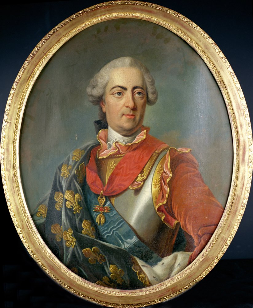 Portrait of King Louis XV of France, Wearing the Order of the Golden Fleece