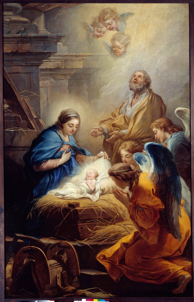 The Adoration of the Angels by Carle van Loo