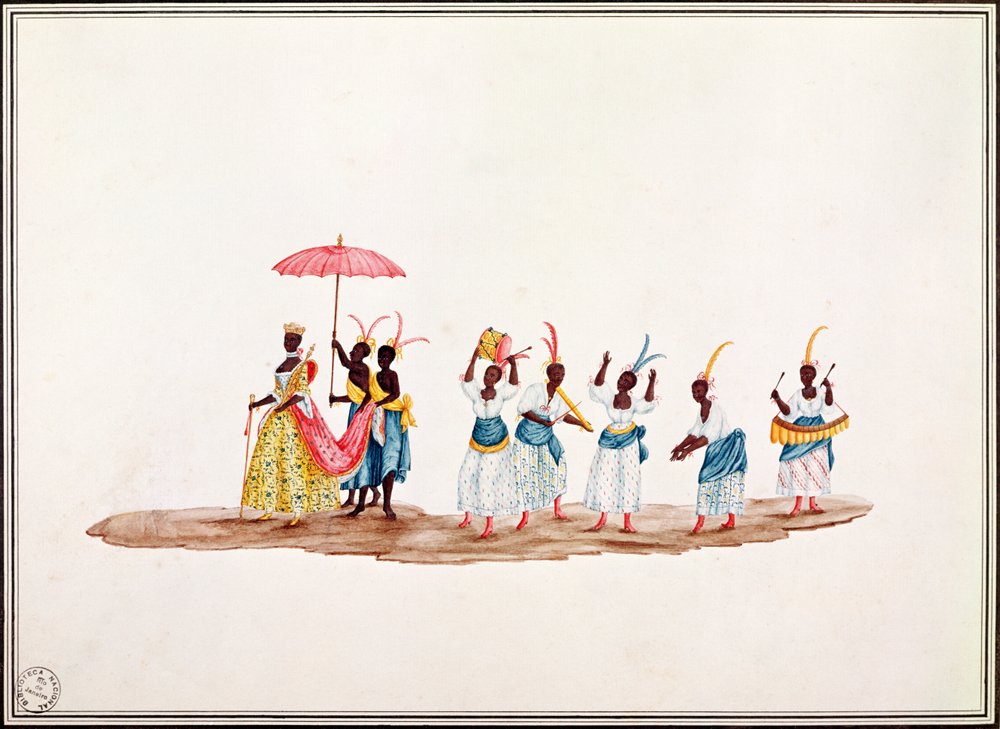 The Queen and her Suite by Carlos Juliao: Fine art print