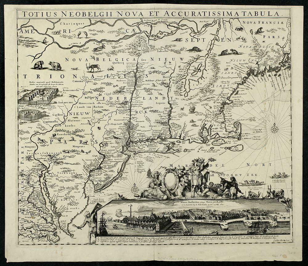 Totius Neobelgii Nova et Accuratissima Tabula, 1674