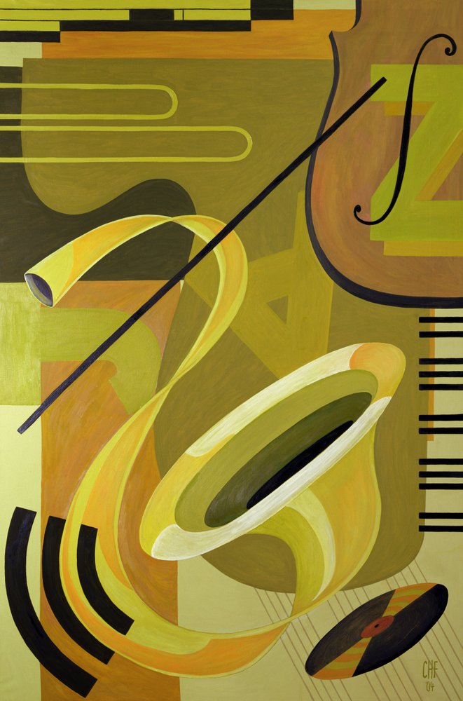 Jazz, 2004 by Carolyn Hubbard-Ford: Buy fine art print