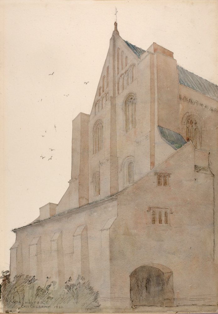 Winchester, England by Cass Gilbert: Buy fine art print