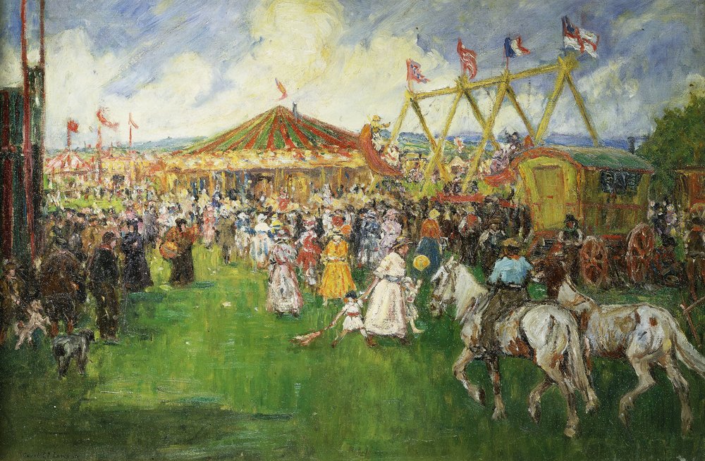 The Country Fair by Cecil Gordon Lawson: Fine art print