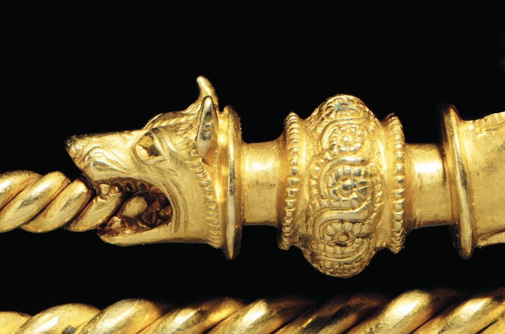 Highly Important La Tene Warrior Fibula (Detail) by Celtic