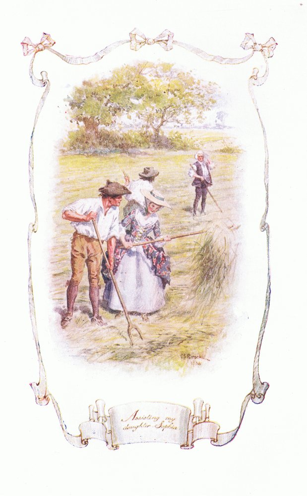 Assisting My Daughter Sophia, from The Vicar of Wakefield Published by ...