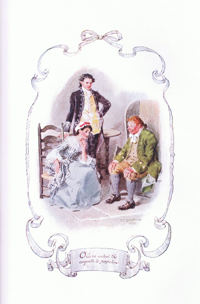 Olivia Acted the Coquette to Perfection, from The Vicar of Wakefield ...