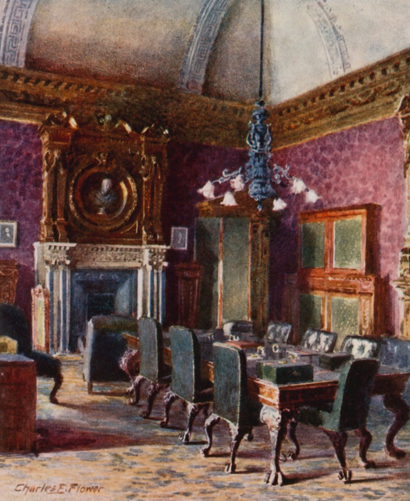 The Treasury Board Room, office of the Chancellor of the Exchequer