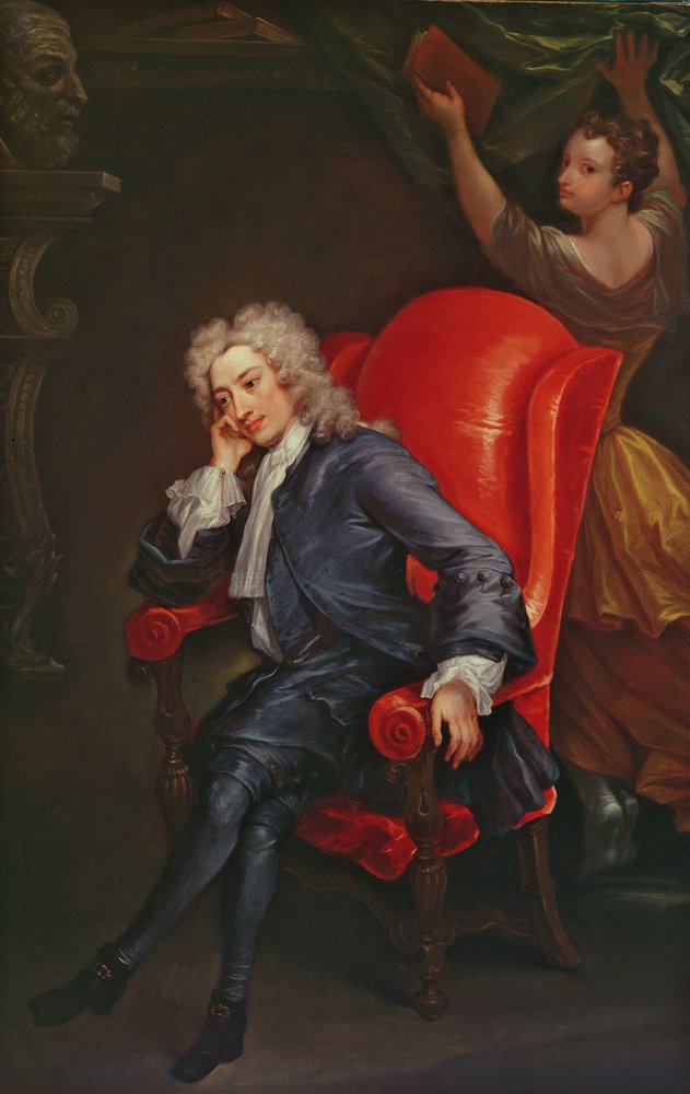 Portrait of Alexander Pope, c.1713-15 by Charles Jervas
