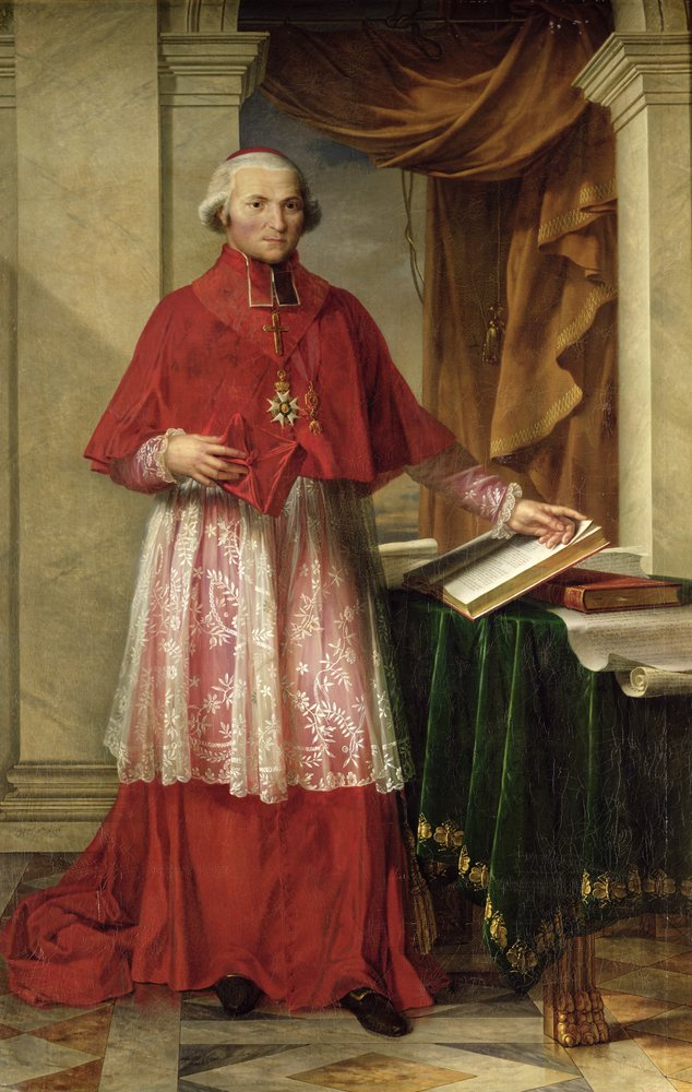 Portrait of Cardinal Joseph Fesch by Charles Meynier
