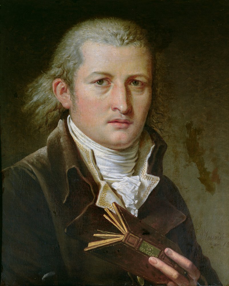 Portrait of Edward Jenner (1749-1823) by Charles Meynier