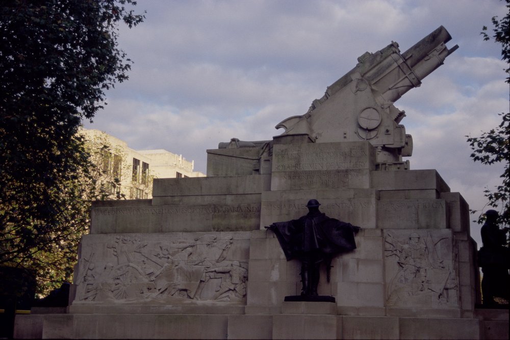 Side View of the Royal Artillery Memorial 1914-18, 1925