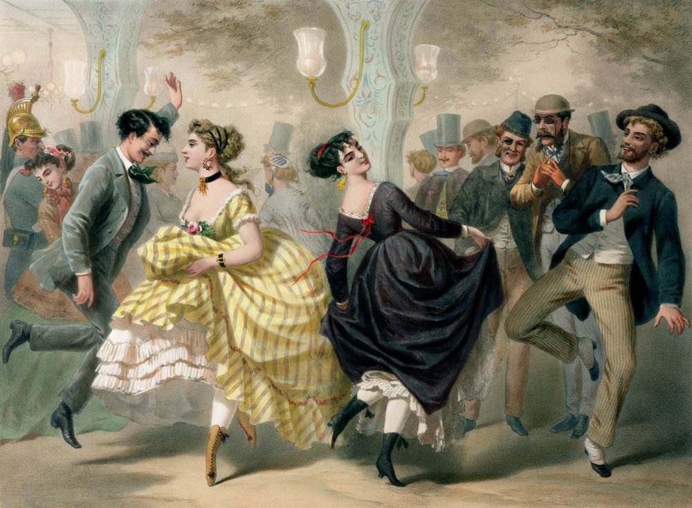 La Closerie de Lilas by Charles Vernier: Fine art print