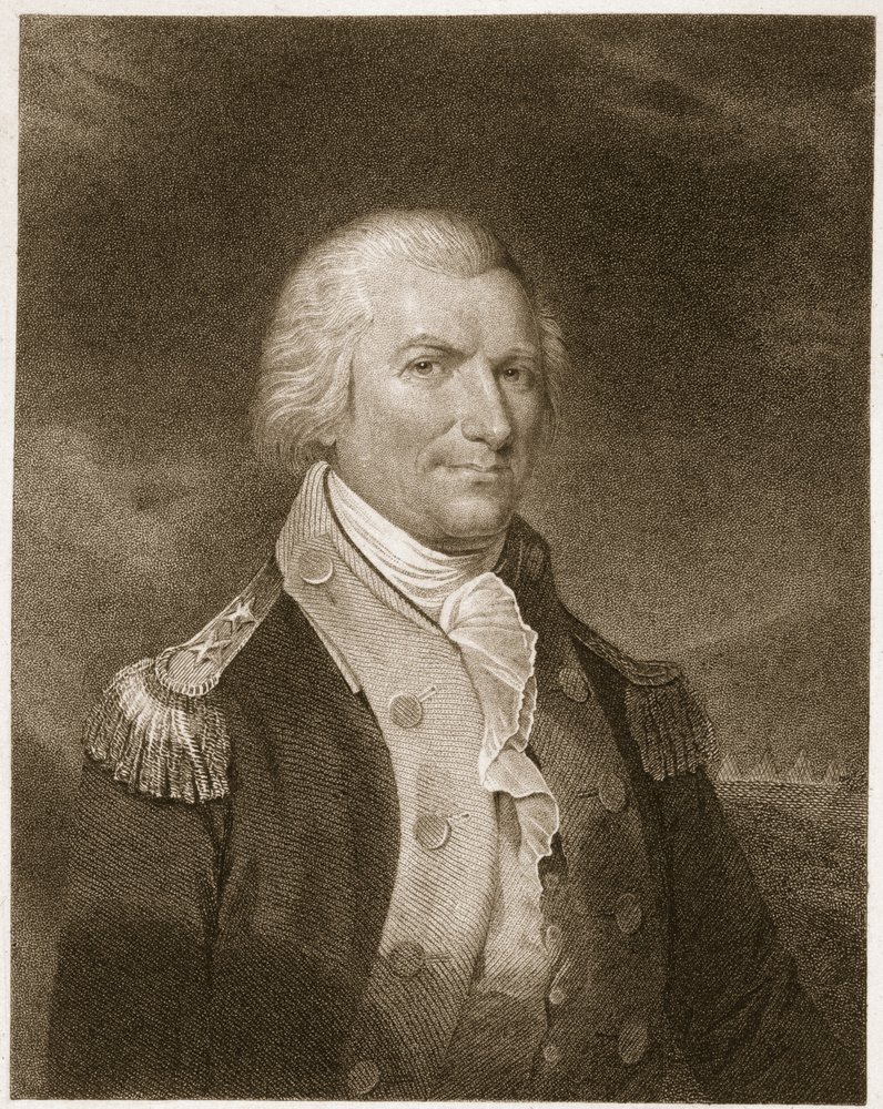 Major General Arthur St. Clair, engraved by Edward Wellmore after a ...