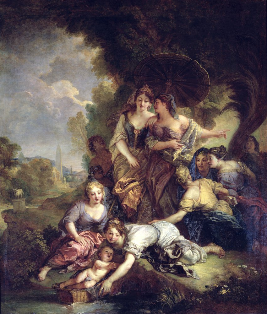 Moses Saved from the Water by Charles de la Fosse