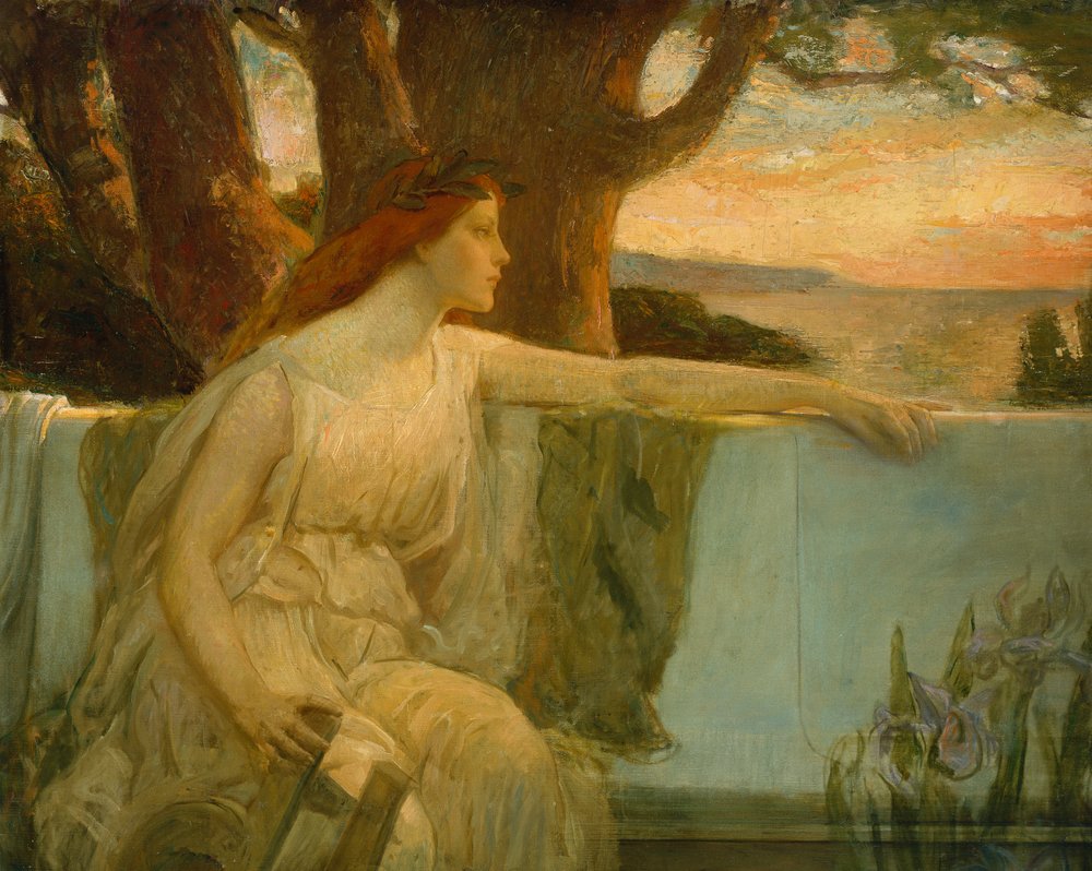 A Distant Idyll by Charles Allen Winter: Fine art print