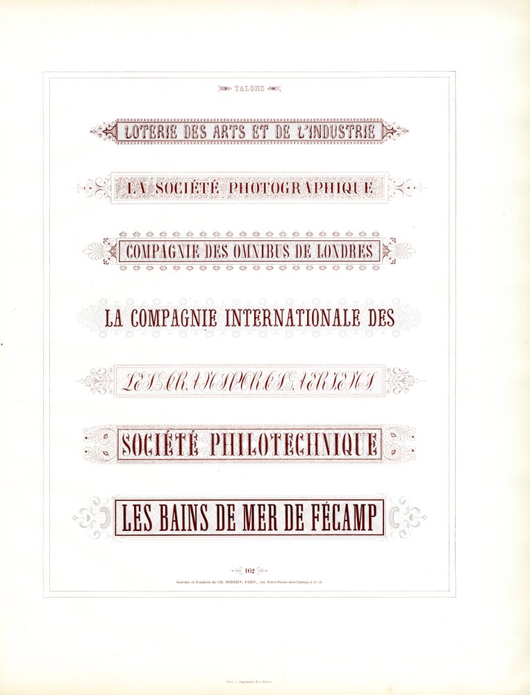 Decorative Title Cartouches for Business Documents