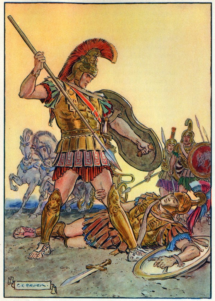 The Death of Hector, from 'The Children's Hour: Stories from the ...