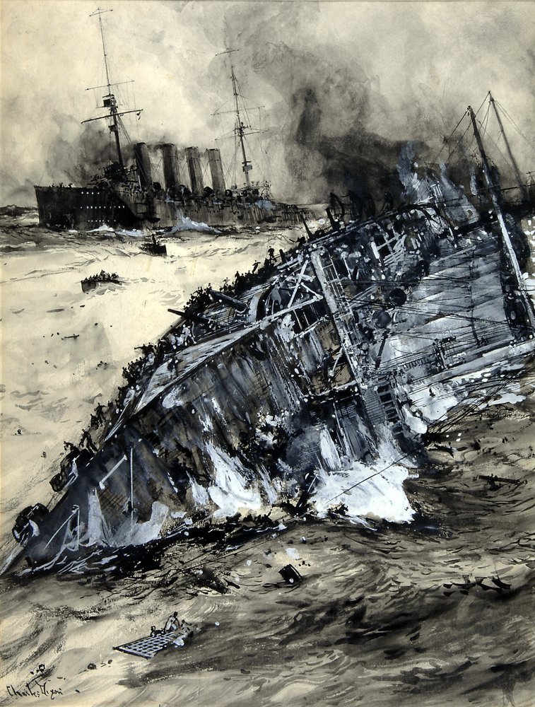 Sinking of the HMS Hogue, Cressy and Aboukir