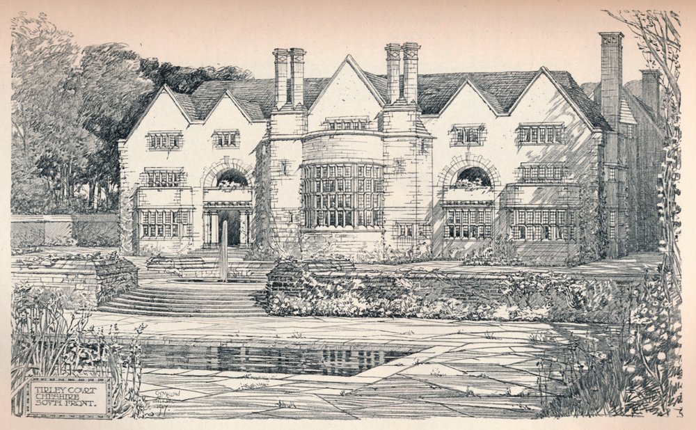 Tirley Court, Cheshire: South Front