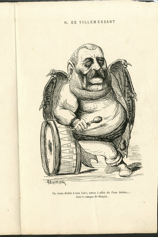 Illustration by Charles Gilbert-Martin in Contemporary Grimaces