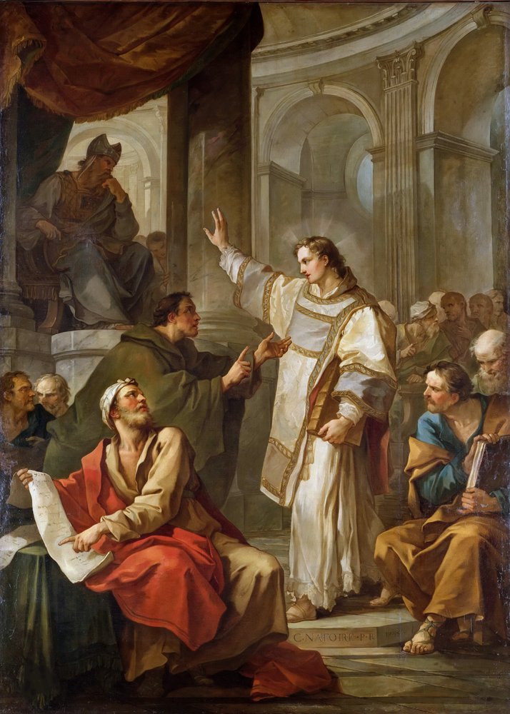 Saint Stephen before the High Priest and Elders of the Sanhedrin