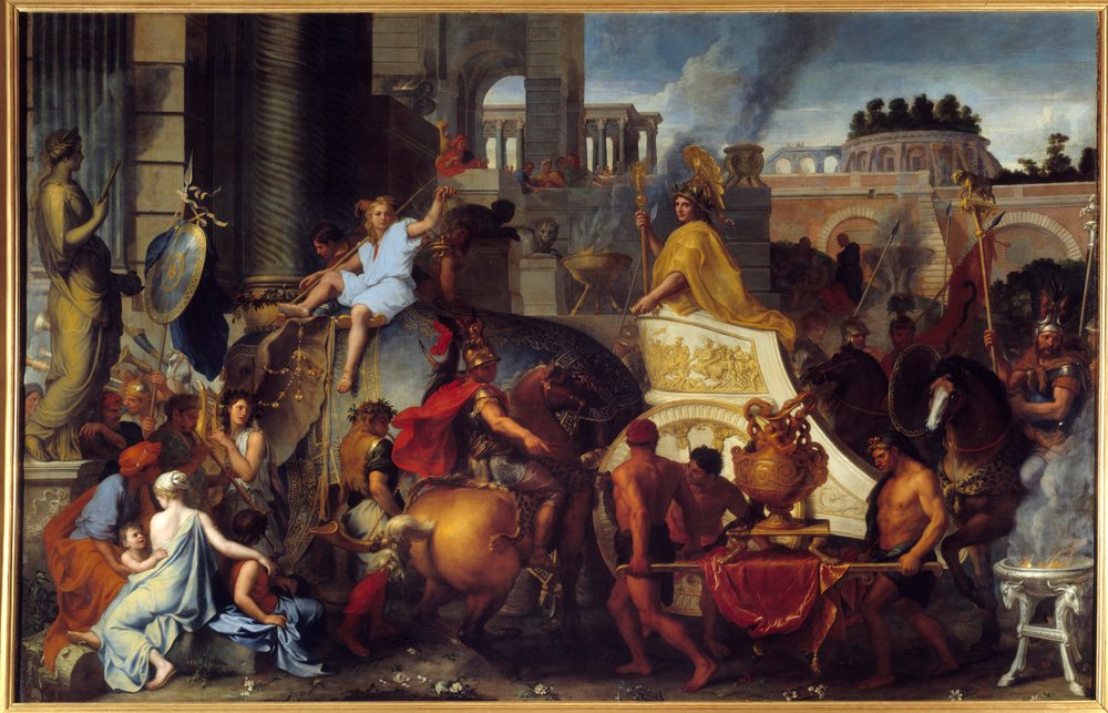 The Triumph of Alexander or Entry of Alexander the Great in Babylon