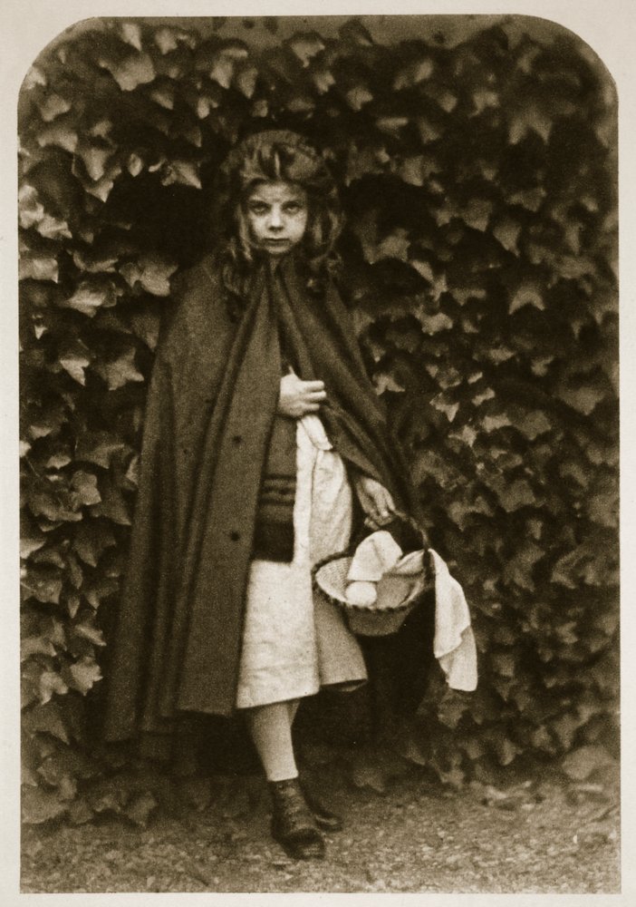 Agnes Grace Weld, as 'Little Red Riding Hood'