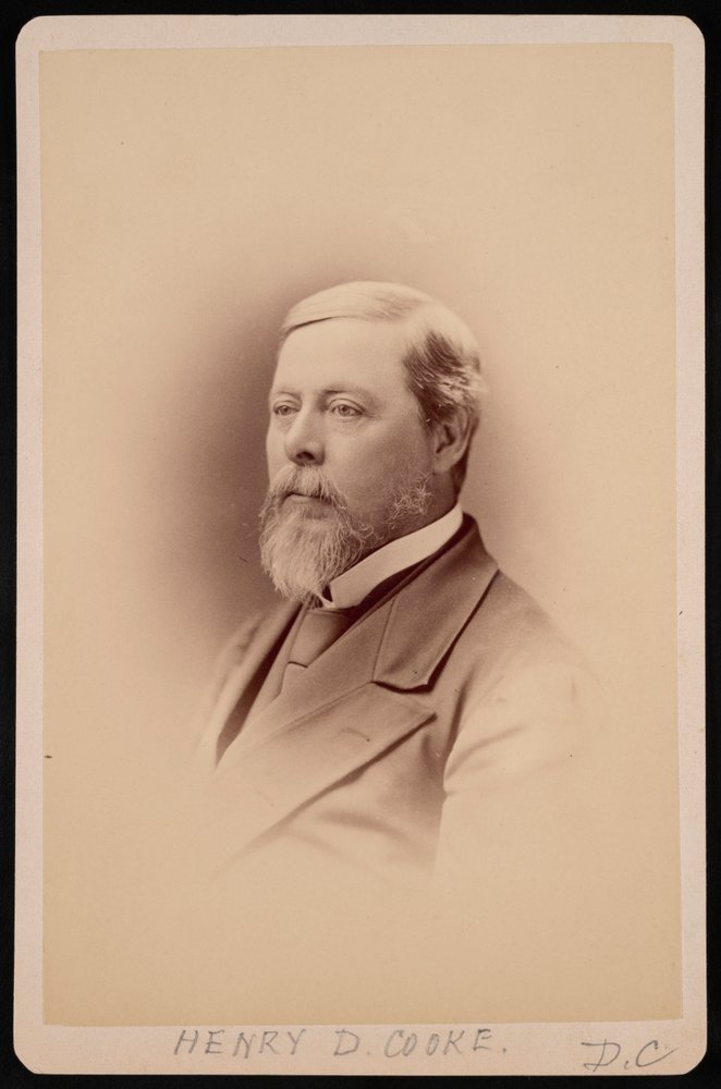 Portrait of Henry David Cooke 1825-1881