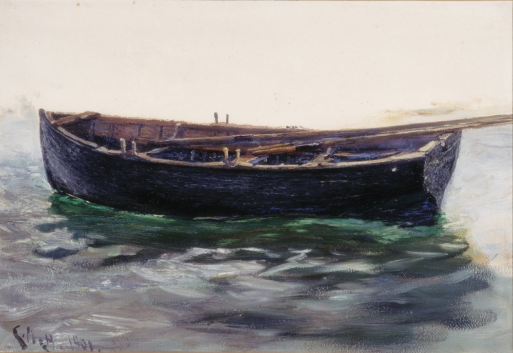 Study of Boat by Charles Napier Hemy: Buy fine art print