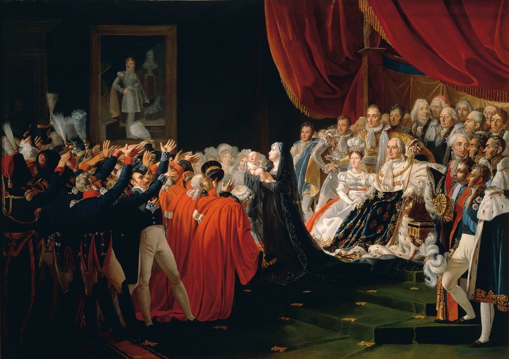 The Duchess of Berry Introducing the Duke of Bordeaux to the Onlookers