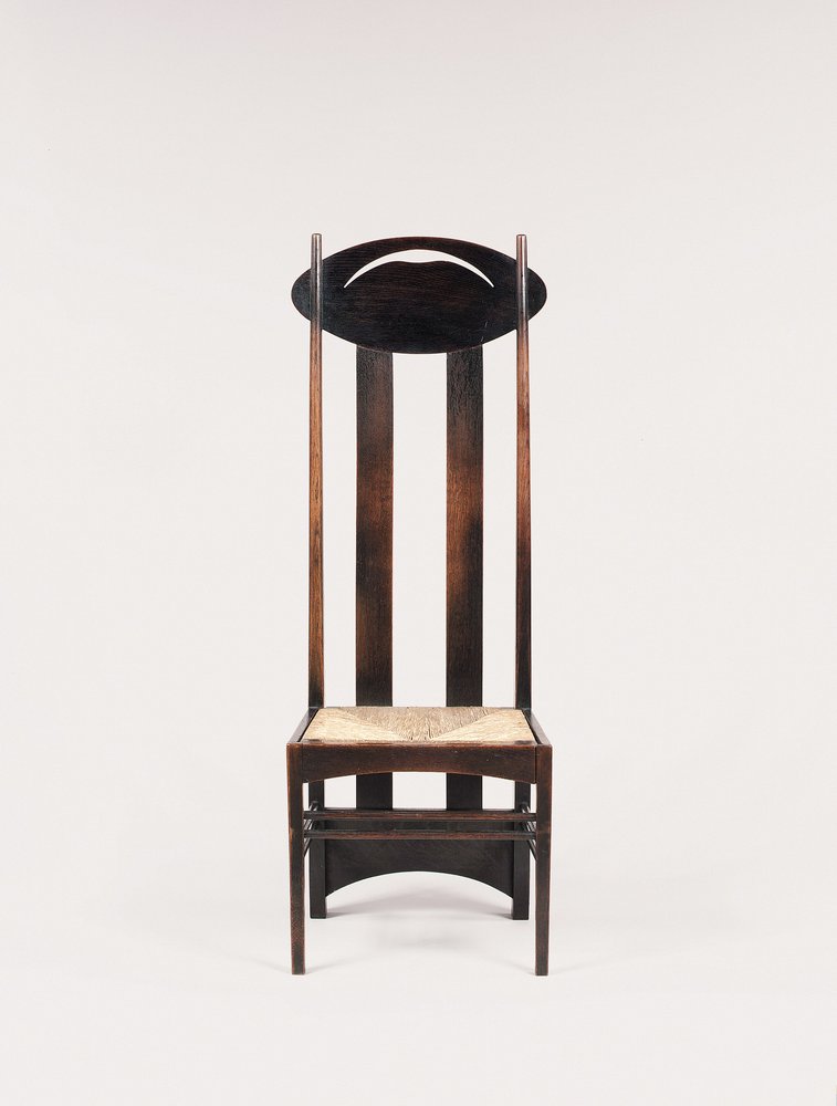 High-Back Side Chair for the Argyle Street Tea Rooms, Glasgow