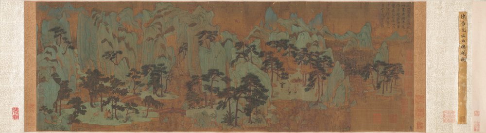 Mountains of the Immortals by Chen Ruyan: Fine art print