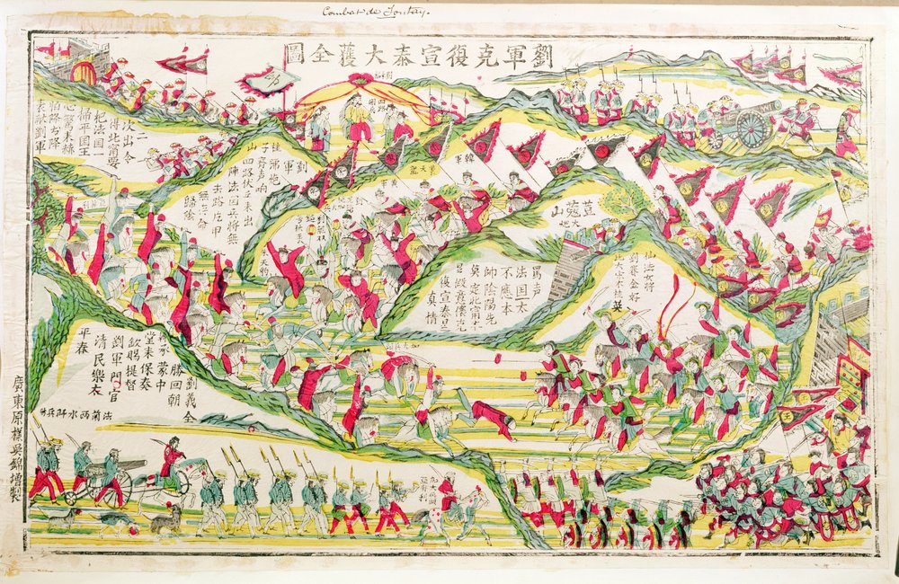 The Battle of Son Tay during the Franco-Chinese War of 1885