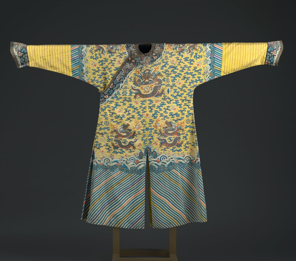 Emperor's Robe with Buttons by Chinese School