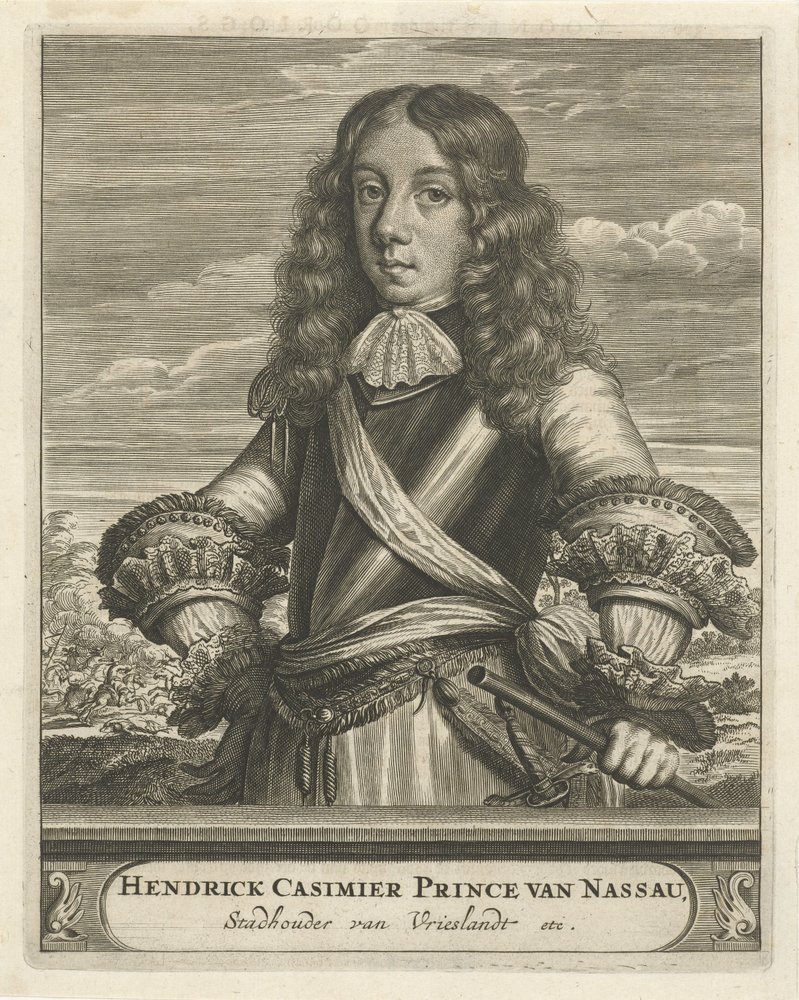 Portrait of Hendrik Casimir, Prince of Nassau