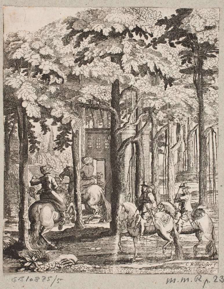 Riders in a Forest by Christian Rothgiesser