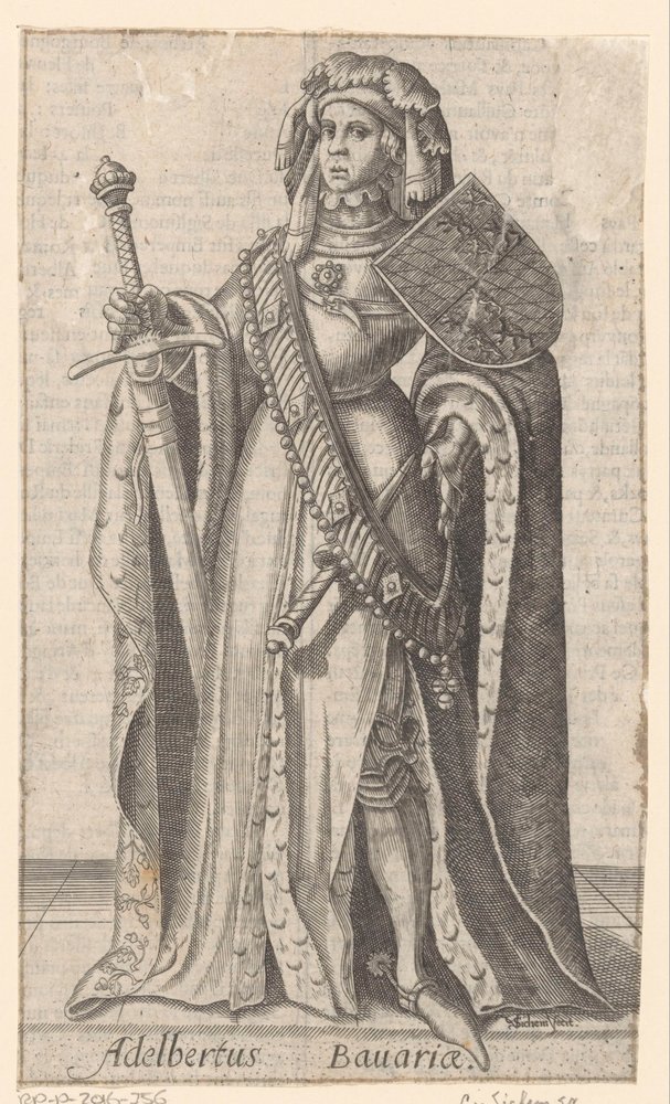 Portrait of Albrecht of Bavaria, Count of Holland, Hainaut and Zeeland
