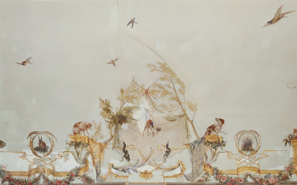 The Grande Singerie (detail) by Christophe Huet