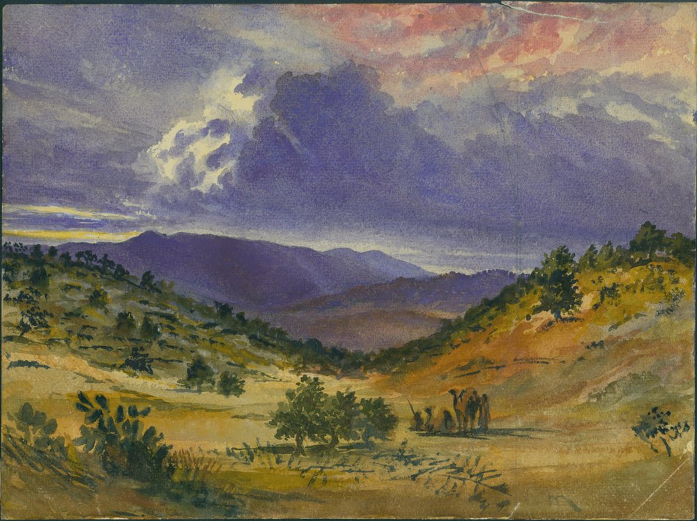 Mount Carmel by Claude Conder: Buy fine art print