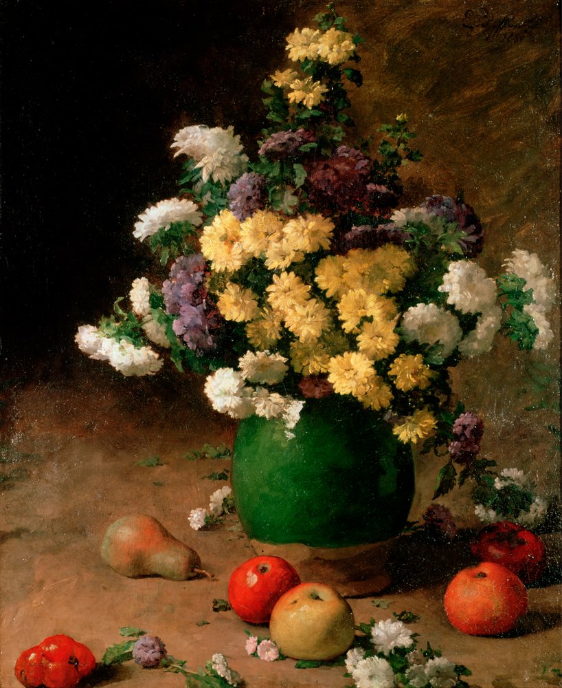 Flowers and Fruit by Claude Emile Schuffenecker