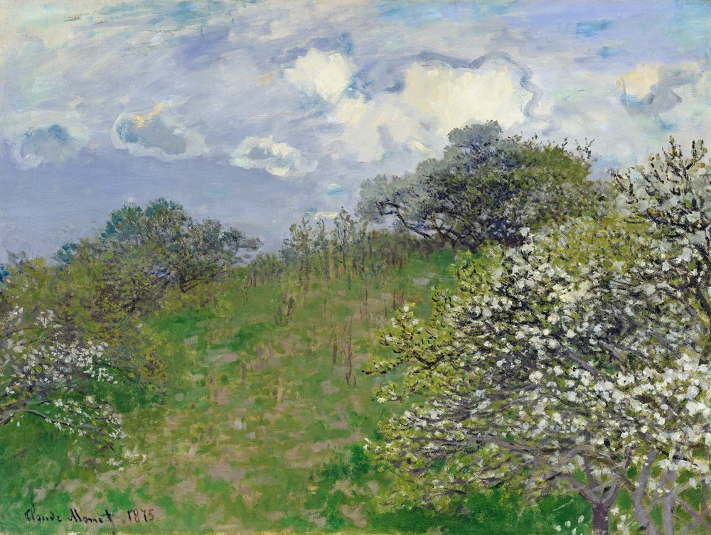 Spring by Claude Monet: Highest-quality art reproduction