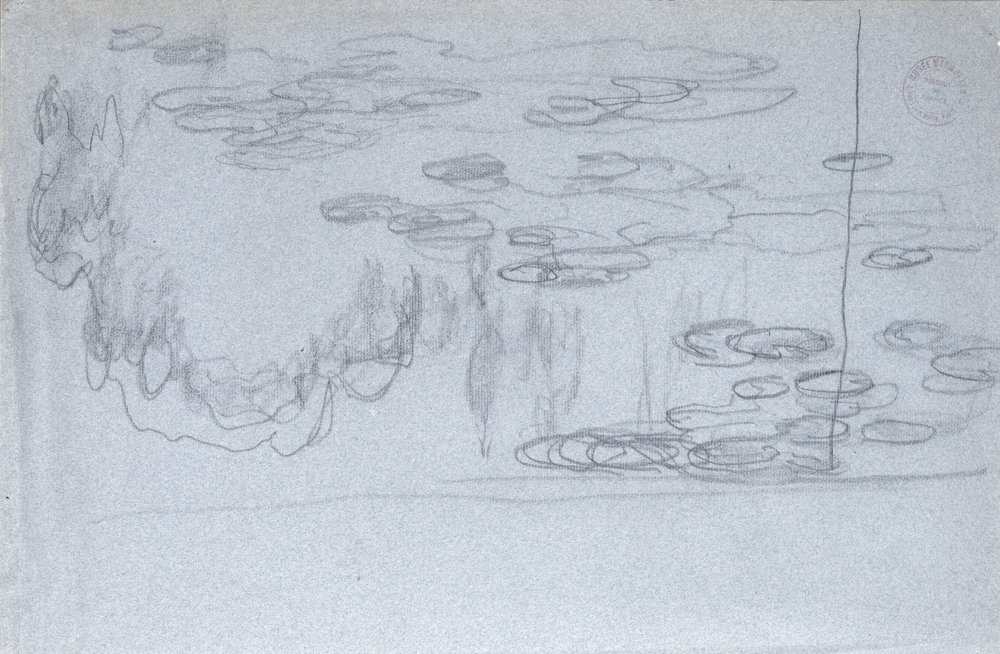 Water-lilies, c.1918 by Claude Monet: Buy fine art print