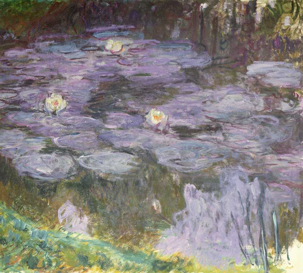 Waterlilies by Claude Monet: High-quality fine art print