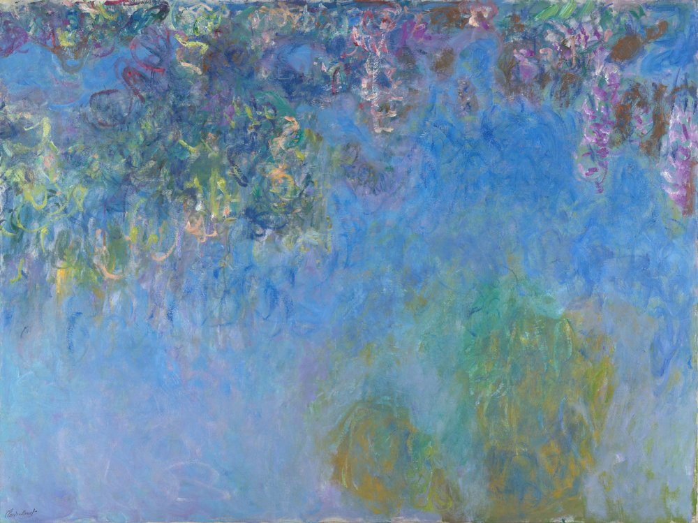 Wisteria by Claude Monet: Highest-quality art reproduction