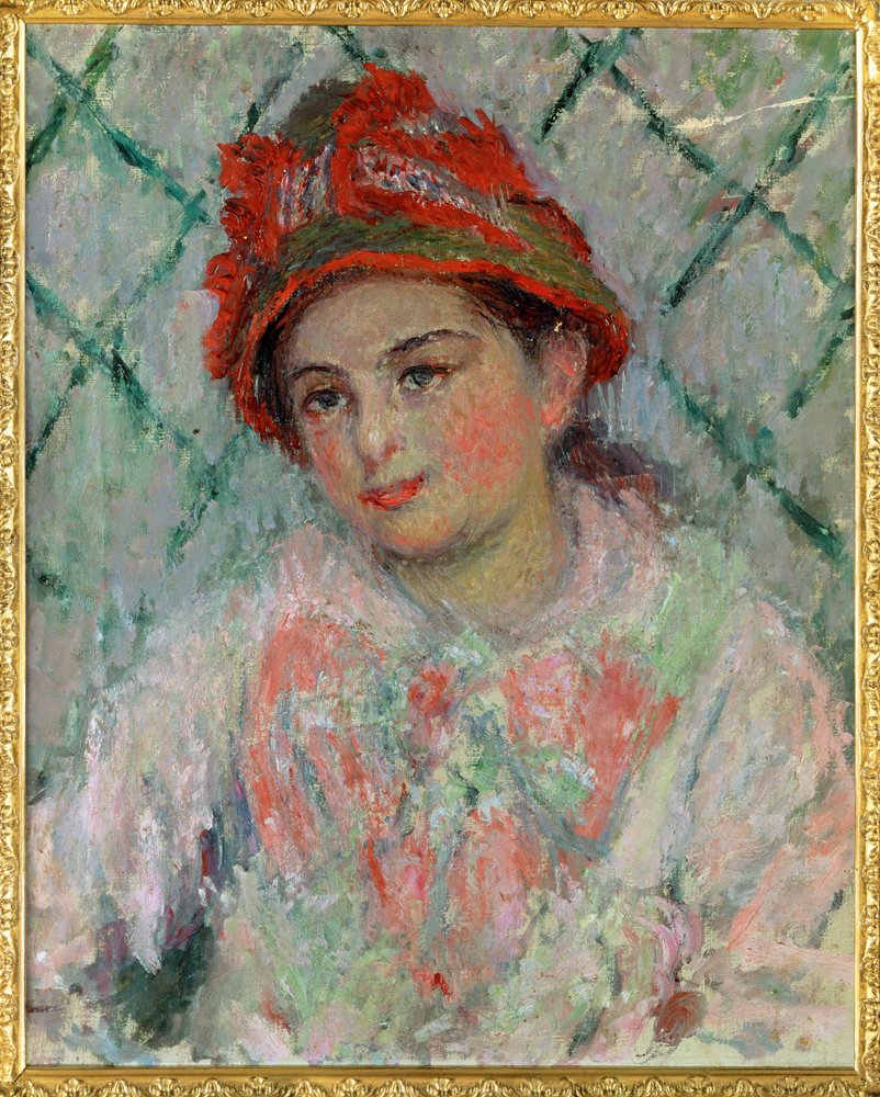 Blanche Hoschede, youngest daughter by Claude Monet