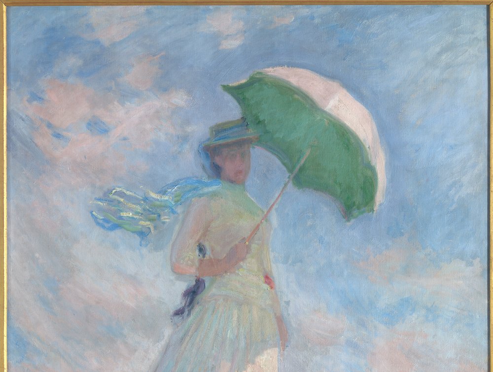 Study of a Figure in Open Air by Claude Monet