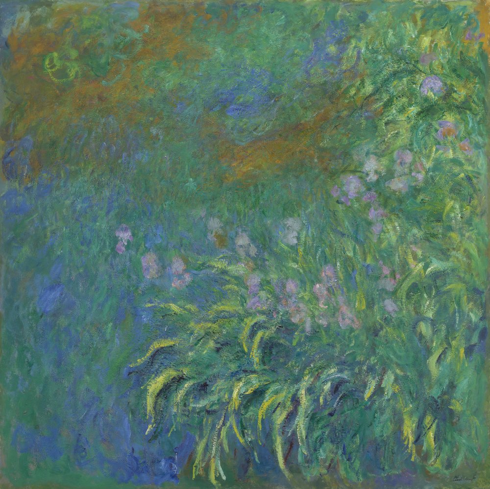 Irises, 1914-17 by Claude Monet: Buy fine art print