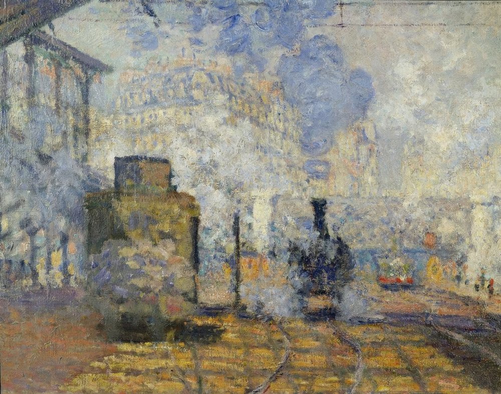 Saint-Lazare Station by Claude Monet: Buy fine art print