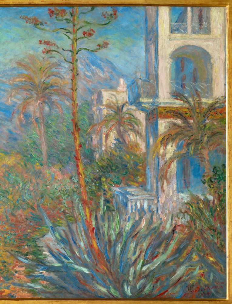 The Villas at Bordighera, 1884 by Claude Monet